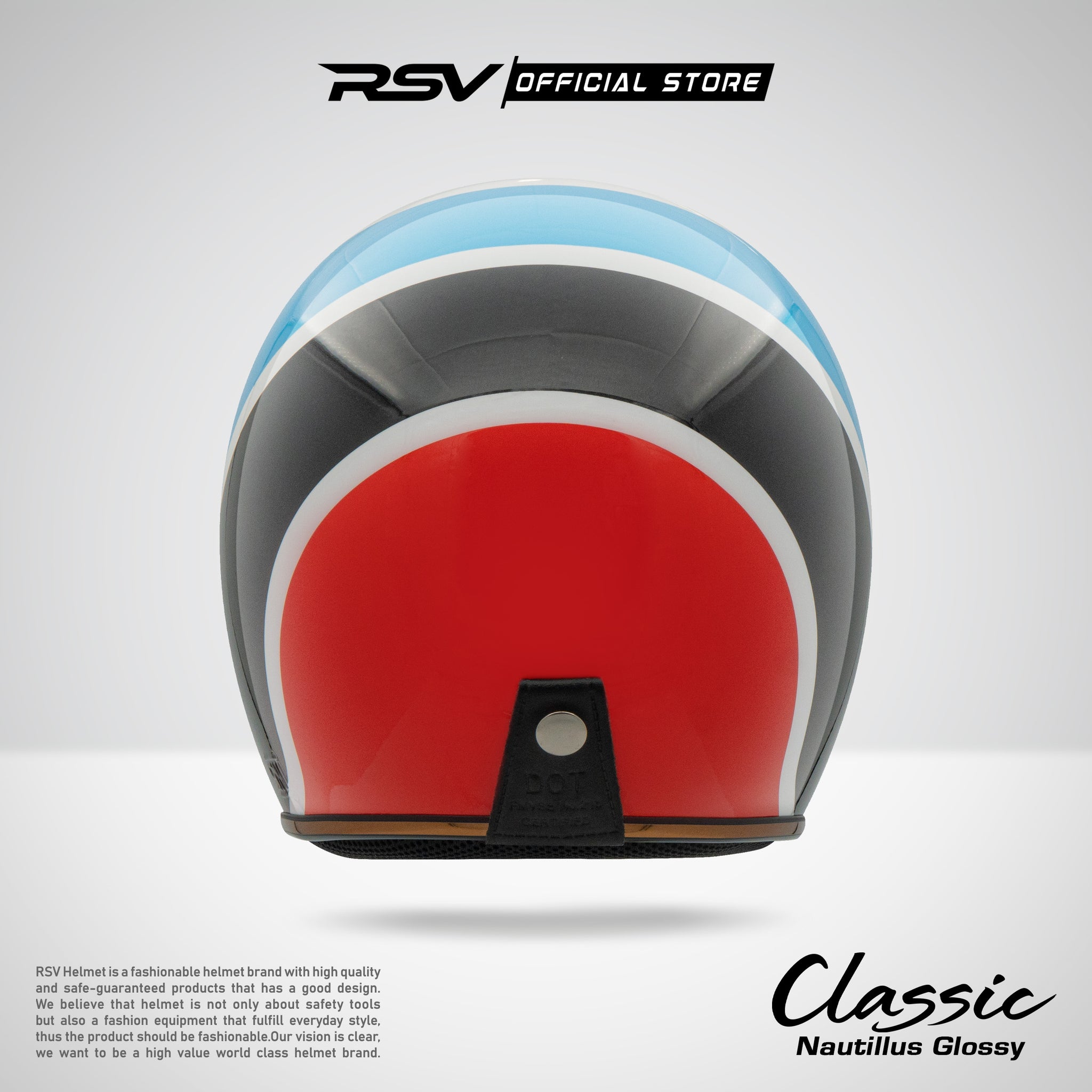 RSV HELM CLASSIC NAUTILLUS GLOSSY – RSV Helmets - For Every Ride - CV ...