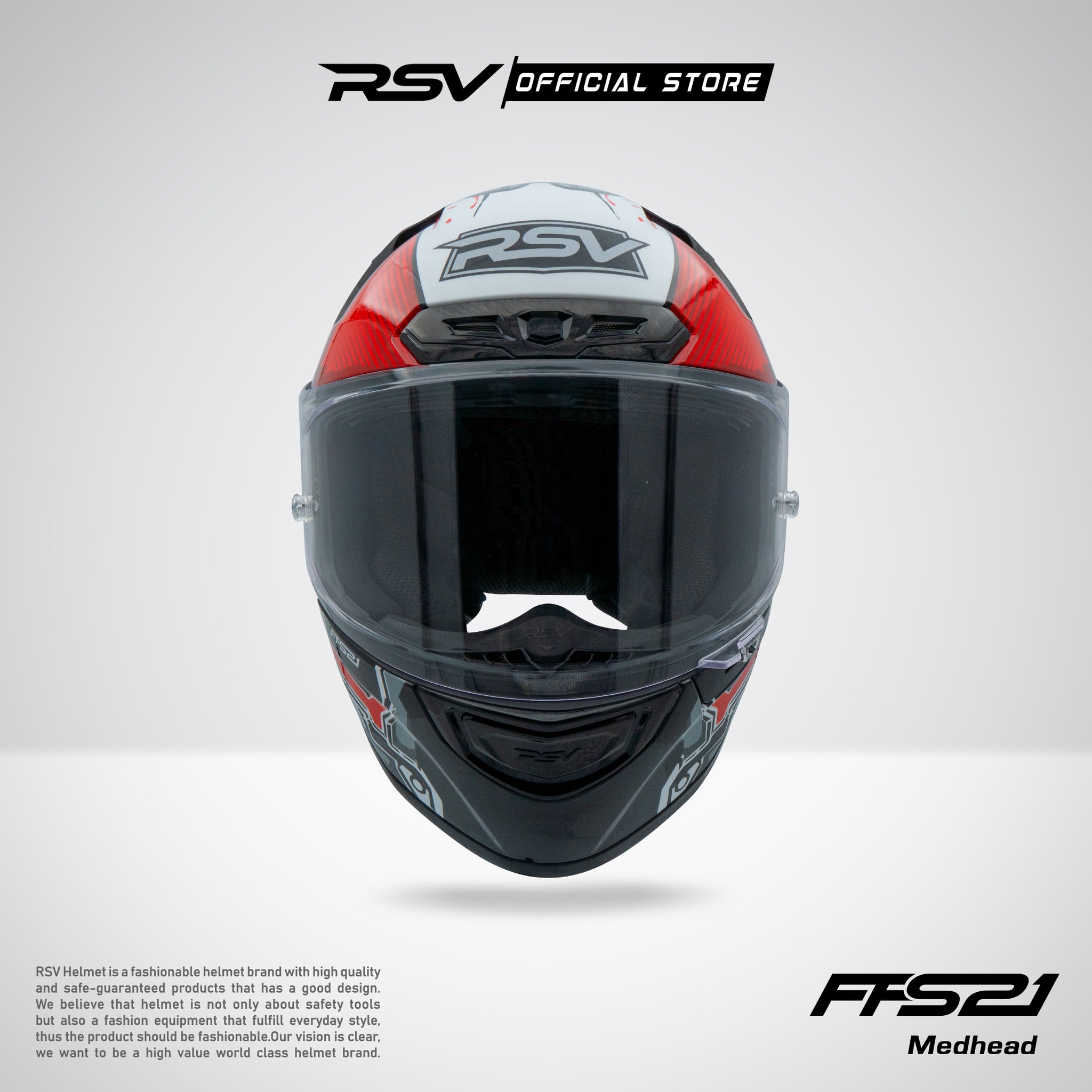 HELM RSV FFS21 MEDHEAD – RSV Helmets - PT HELMINDO PRATAMA INDONESIA