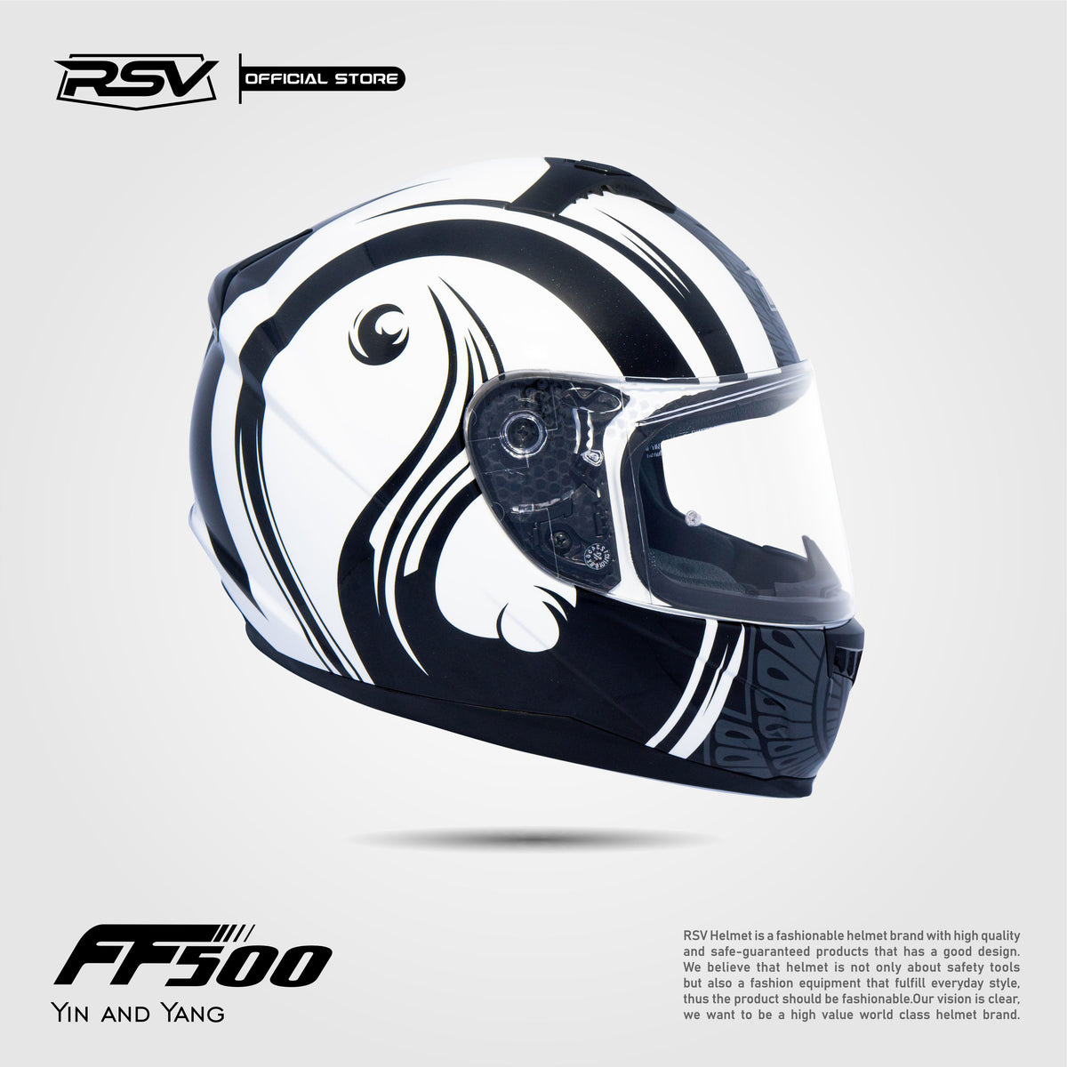 RSV FF500 YIN & YANG – RSV Helmets - For Every Ride - CV BUMI ARKA PRATAMA