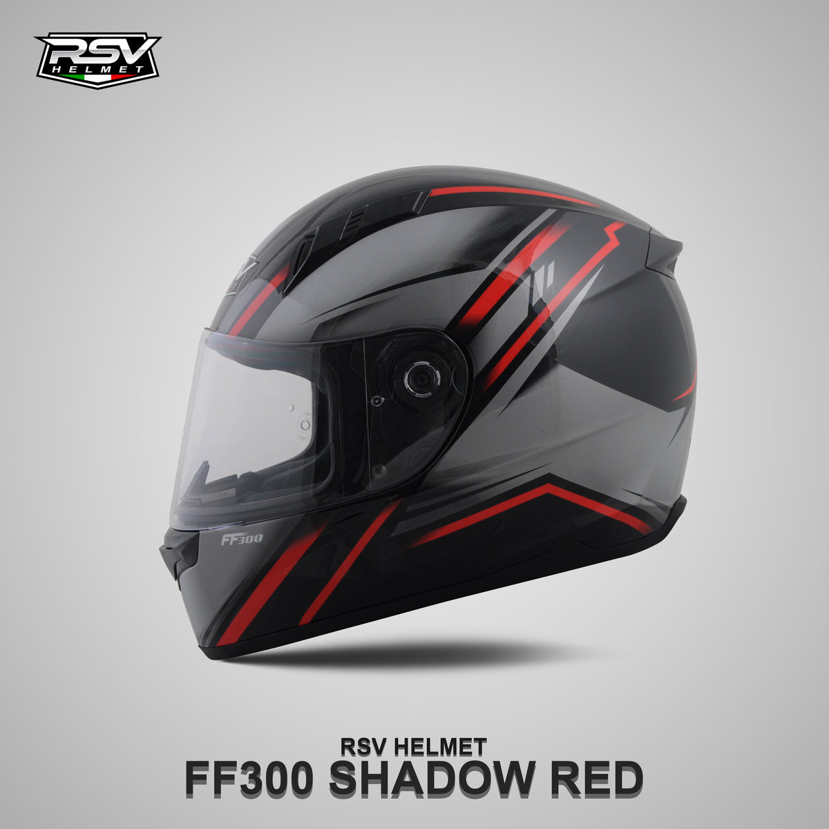 RSV FF300 SHADOW RED – RSV Helmets - For Every Ride