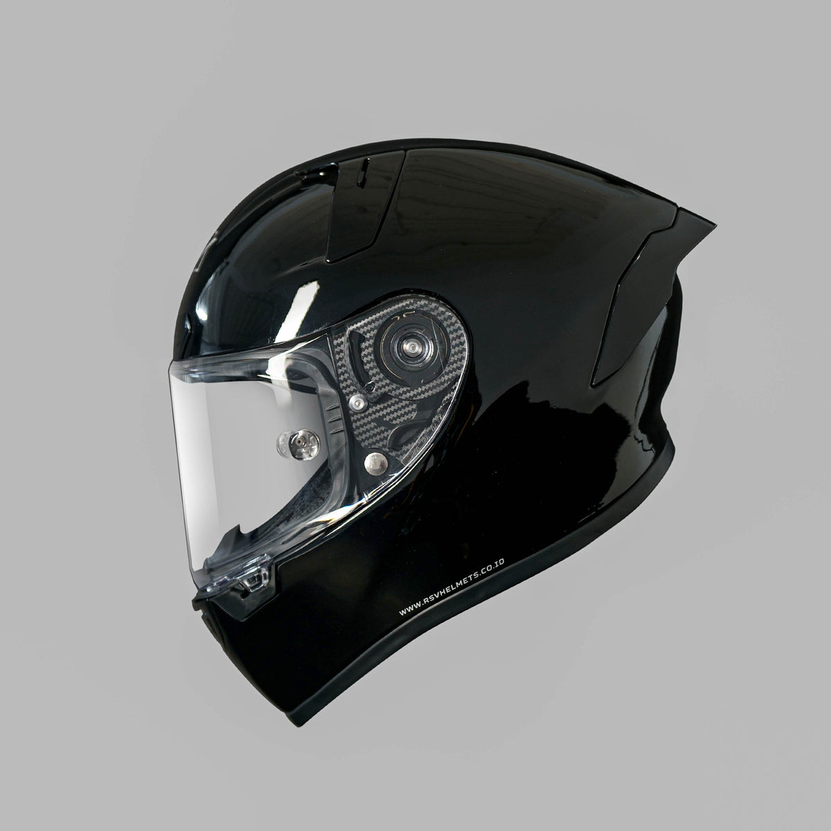 HELM RSV FFC21 FIBER COMPOSITE BLACK GLOSSY – RSV Helmets - For Every ...