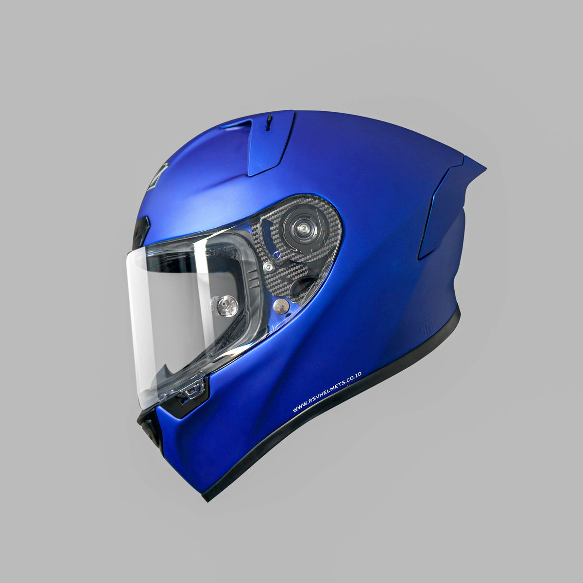 HELM RSV FFC21 FIBER COMPOSITE BLUE MATTE – RSV Helmets - For Every ...