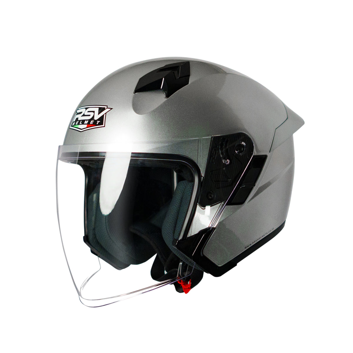 RSV SV300 SILVER GLOSSY DOUBLE VISOR – RSV Helmets - For Every Ride ...